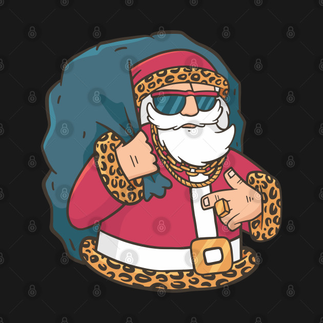 RAPPER SANTA - Rapper Santa - T-Shirt sold by Ravi Gupta | SKU 2131591 ...