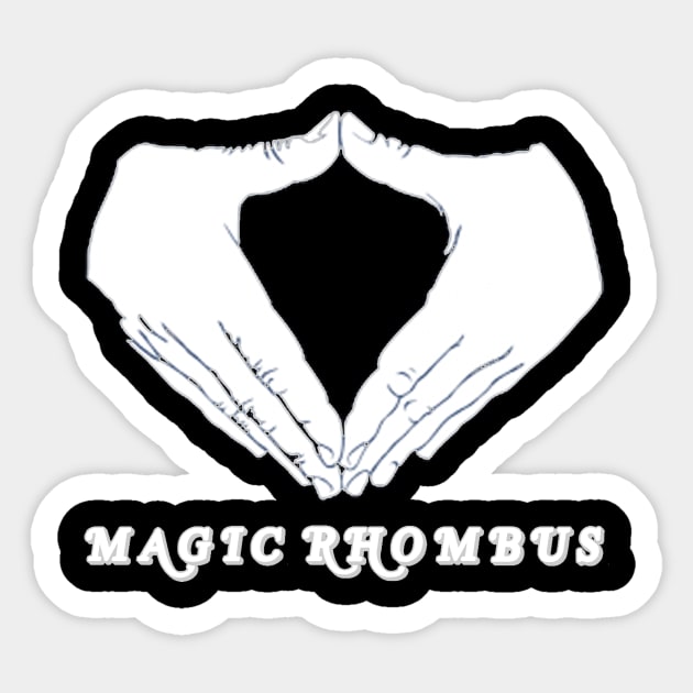 Magic Rhombus - Angela Dorothea Merkel - Sticker | TeePublic