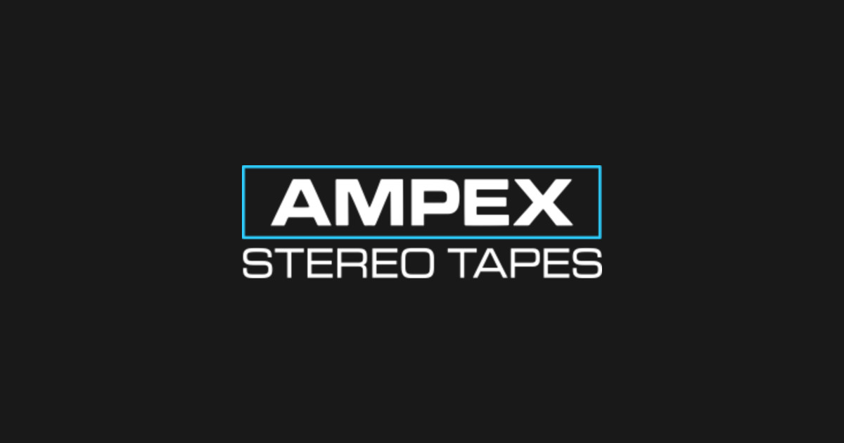 Classic AMPEX Logo - Ampex - T-Shirt | TeePublic