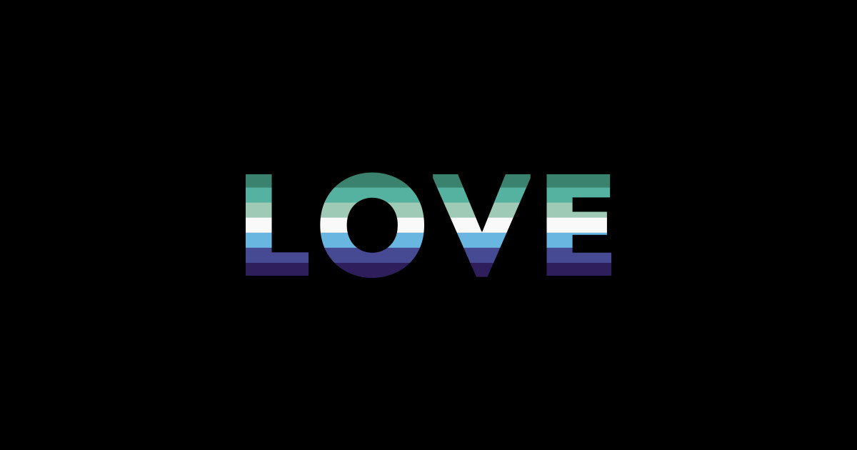 Mlm Gay Man Pride Flag Love Gay Pride Flag Sticker Teepublic