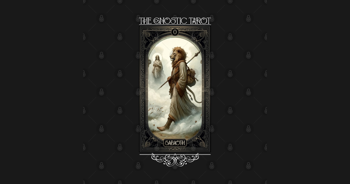 Gnostic Tarot Major Arcana - Sabaoth - Tarot - T-Shirt | TeePublic
