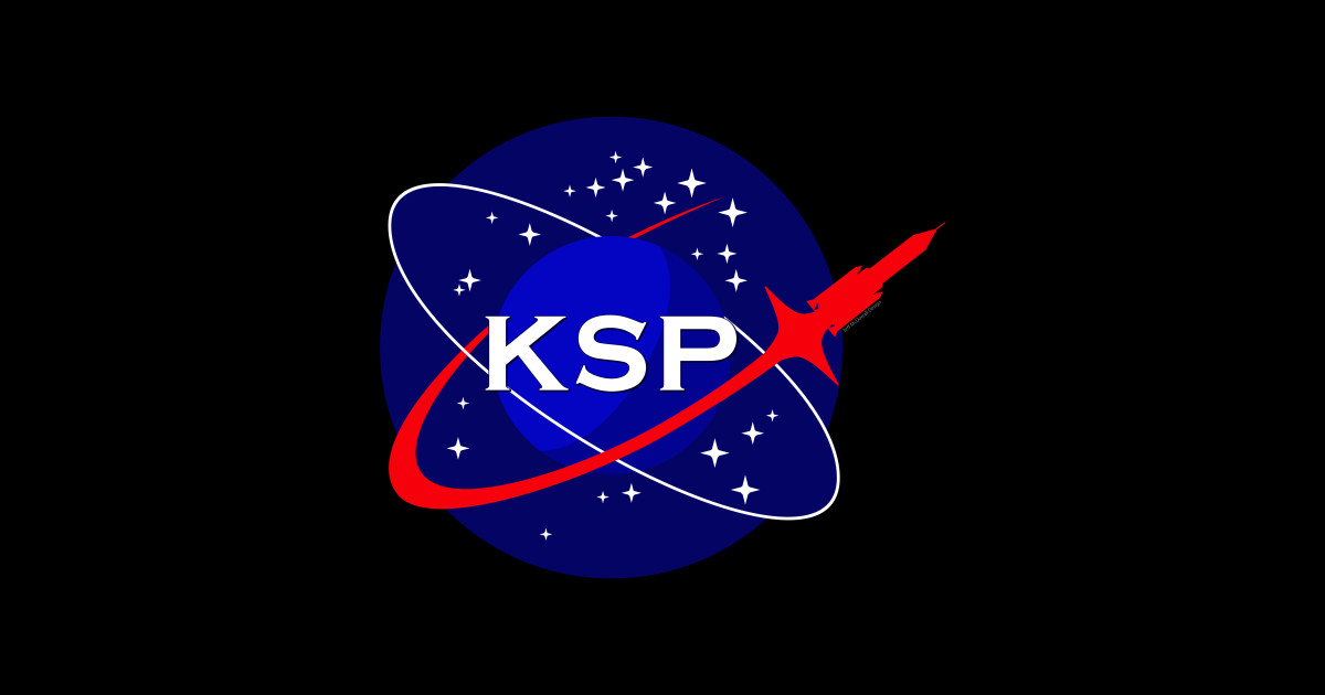 KSP Agency Logo (borderless) - Kerbal Space Program - Sticker | TeePublic