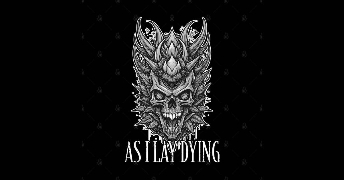 As I lay dying skull - As I Lay Dying - Sticker | TeePublic