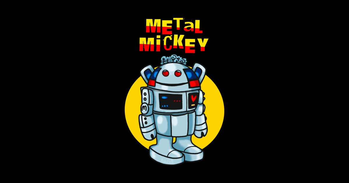 Metal Mickey Fan Art - Metal Mickey - Sticker | TeePublic