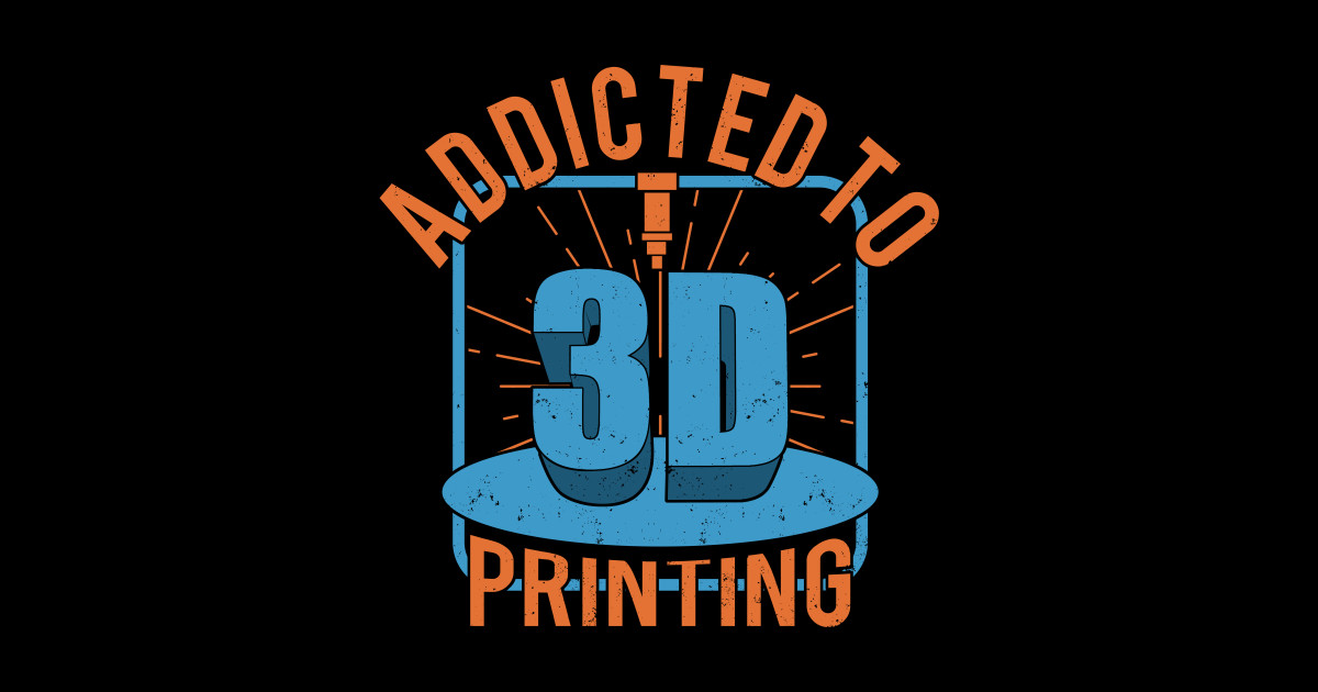 3D Printer Printing Additive Manufacturing Gift - 3d Printing - Sticker ...