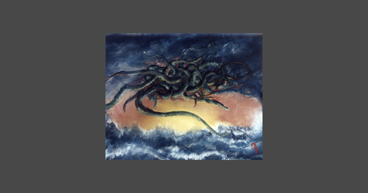 Azathoth: Mindless Horror (color) - Azathoth Horror Cthulhu Mythos - T ...