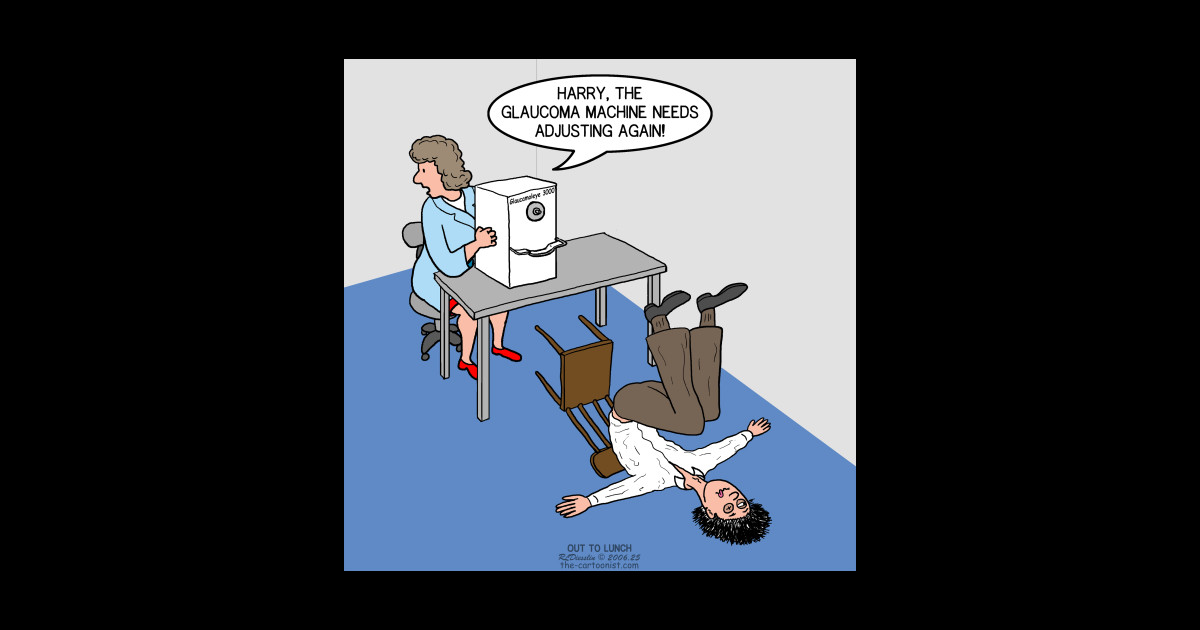 Glaucoma Machine Malfunction - Glaucoma Machine Malfunction - Sticker ...