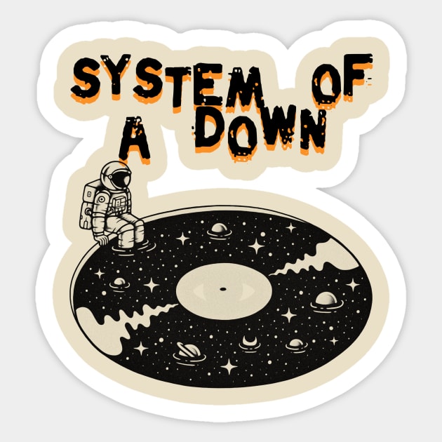 system of a down visual art - System Of A Down - Sticker | TeePublic