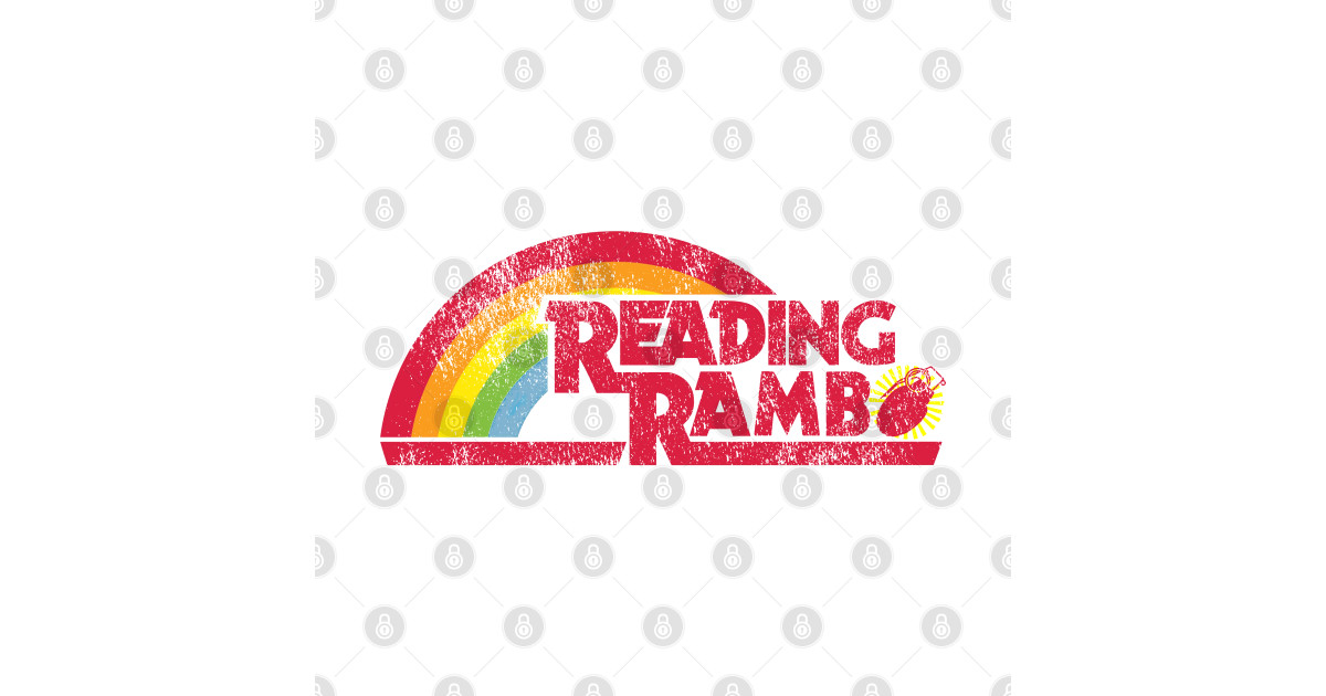 reading rambo - Reading Rambo - T-Shirt | TeePublic