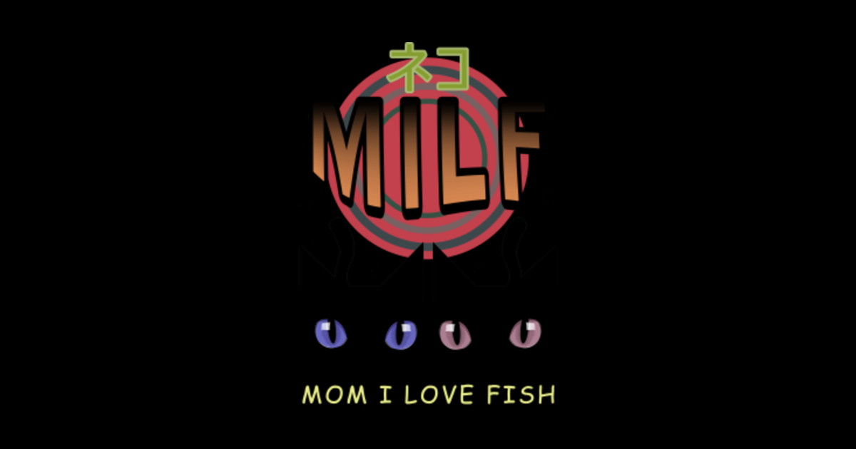 Milf Cats Sticker Teepublic