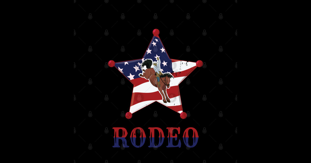 This ain't my first Rodeo / Black letter - Cowboy - Sticker | TeePublic