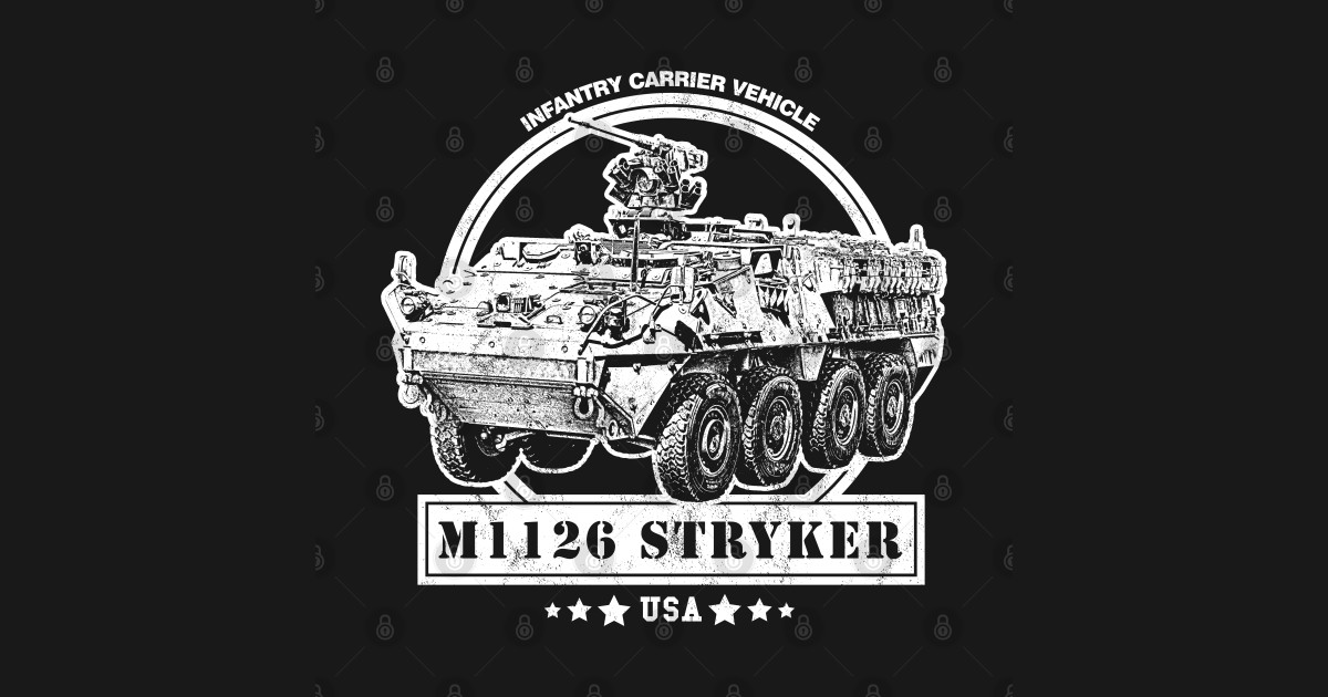 M1126 Stryker ICV - Army Vehicle - Sticker | TeePublic