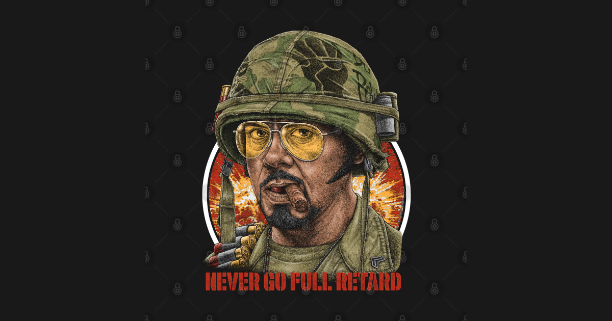 Tropic Thunder, Kirk Lazarus, Cult Classic - Tropic Thunder - T-Shirt ...