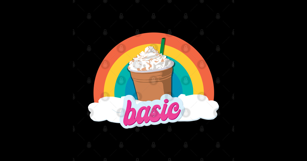 Basic - Basic Bitch - Sticker | TeePublic