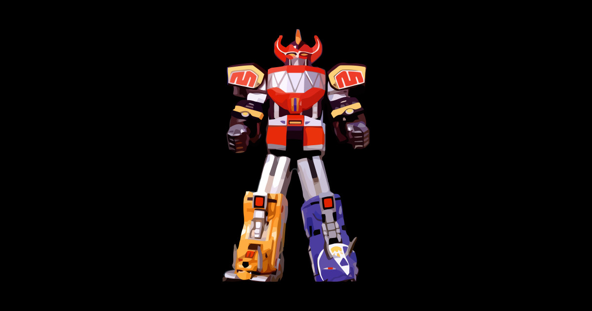 Mega Zord - Megazord - Sticker | TeePublic