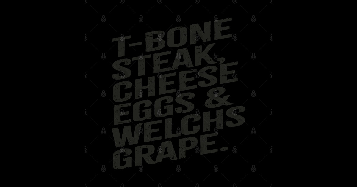 Guest Check ~ T Bone Steak Cheese Eggs Welch's Grape - T Bone Steak Cheese Eggs Welchs Grape ...
