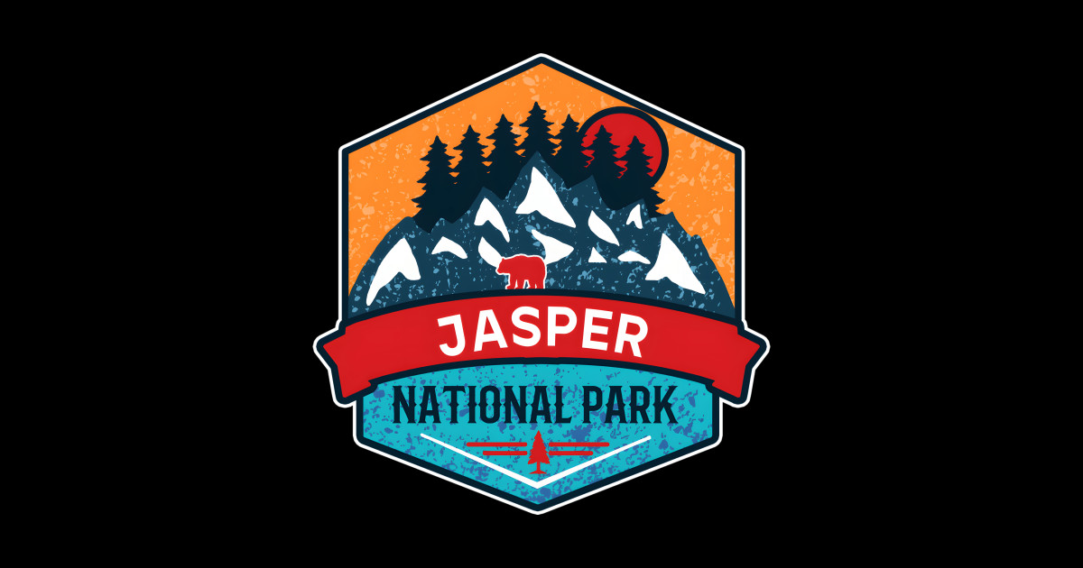 Jasper National Park - Jasper - Sticker | TeePublic