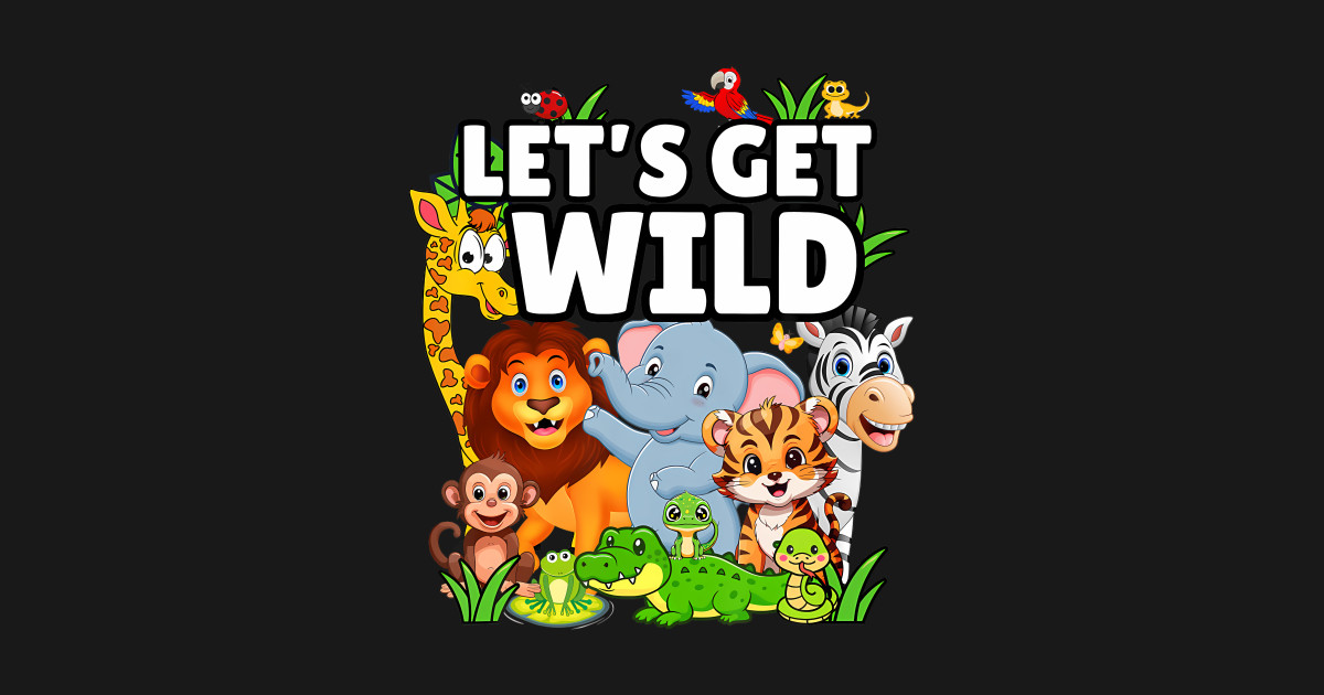 Let's Get Wild Zoo Party A Day At The Zoo Safari Zoo Animal - Zoo Party ...