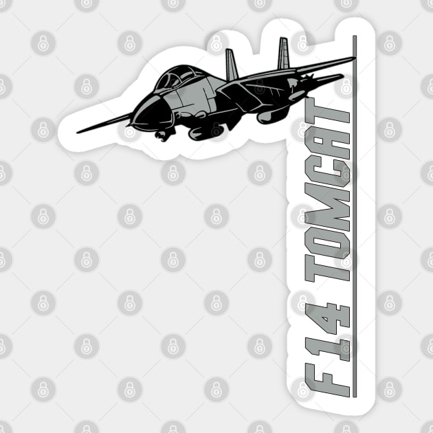 F-14 Tomcat Jet Fighters - F 14 Tomcat - Sticker | TeePublic