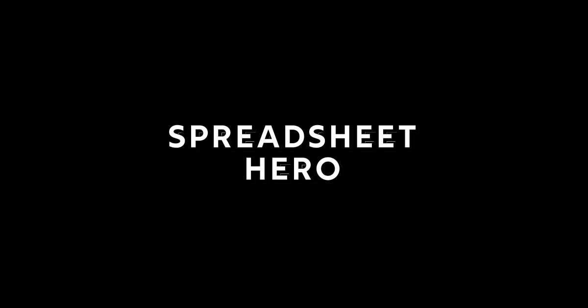 Spreadsheet Hero - Spreadsheet - Sticker | TeePublic