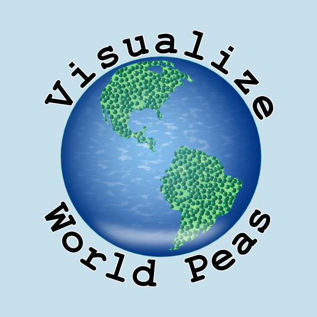 Visualize World Peas - Visualize World Peas - Tapestry | TeePublic