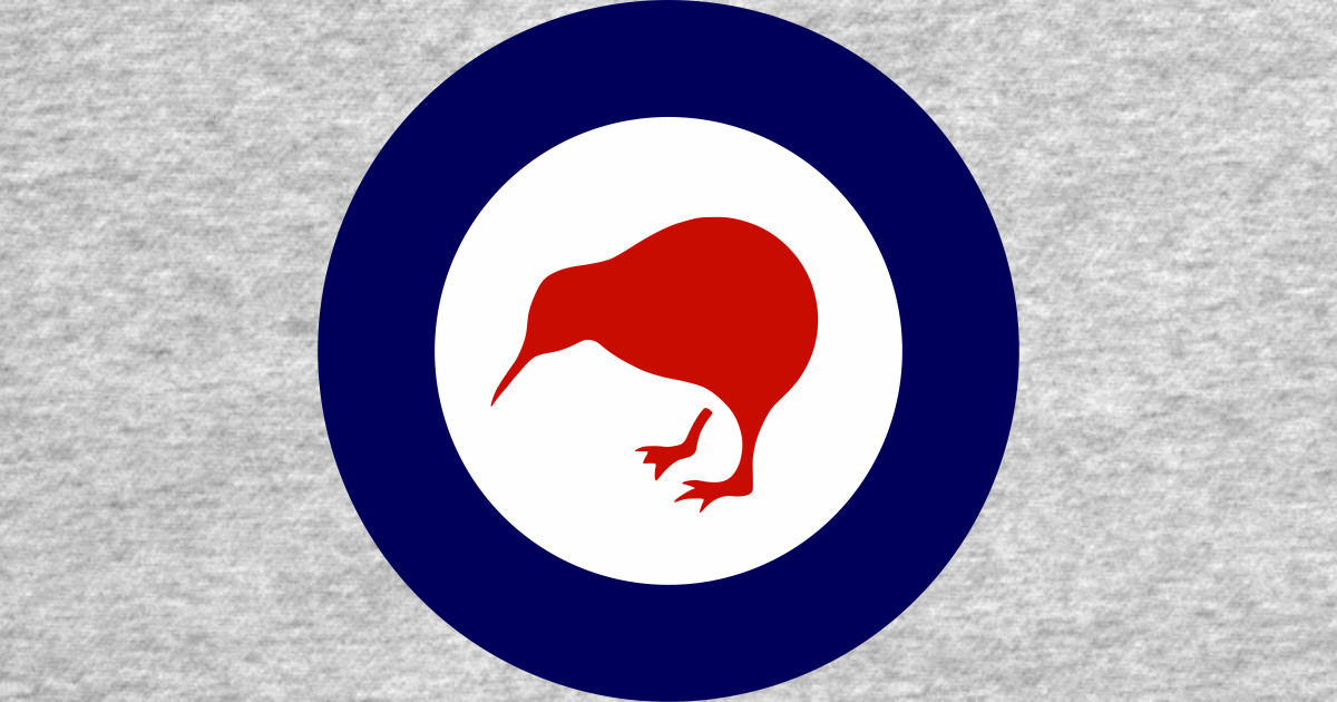 RNZAF Royal New Zealand Air Force Roundel - New Zealand - T-Shirt ...