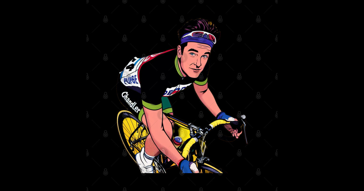 Matthew Perry Cycling - Matthew Perry - Sticker | TeePublic