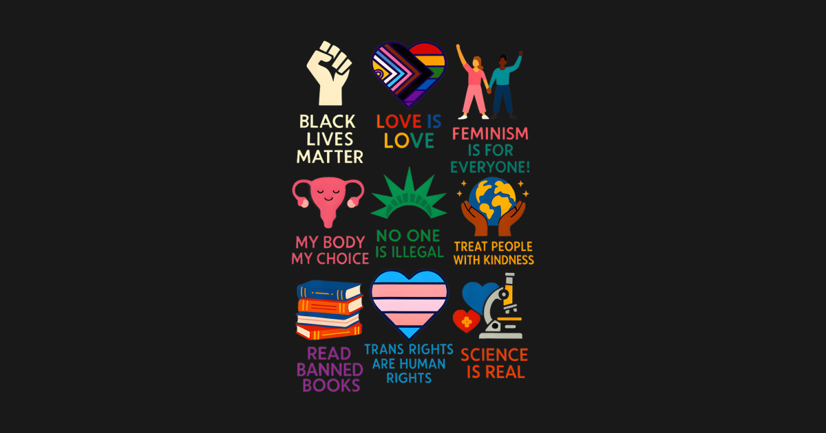 Blm Hu Rights Trans Science Books Lgbtq Kindness - Human Rights Matters ...