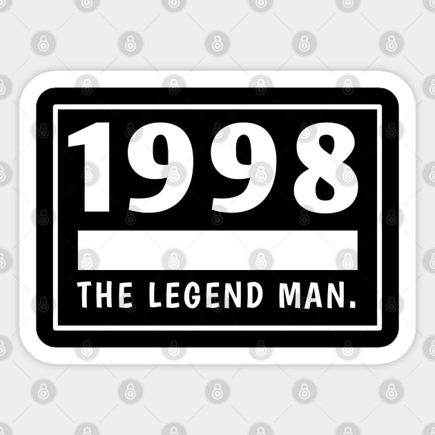1998 birthday - 1998 Birthday - Sticker | TeePublic