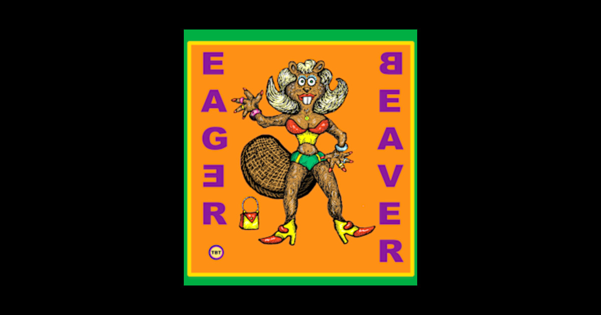 Beaver T-shirt Design - Teepublicshirts - Sticker | TeePublic