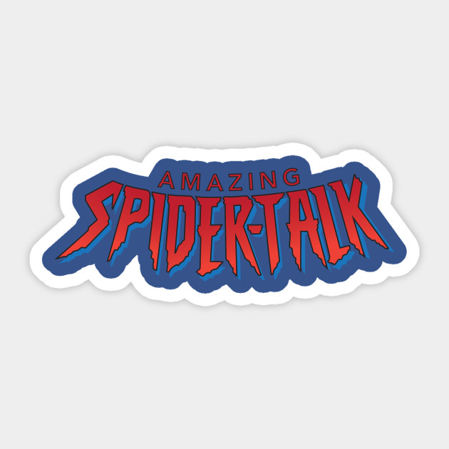 Amazing Spider-Talk (Red) - Amazing Spider Talk Podcast - Sticker ...