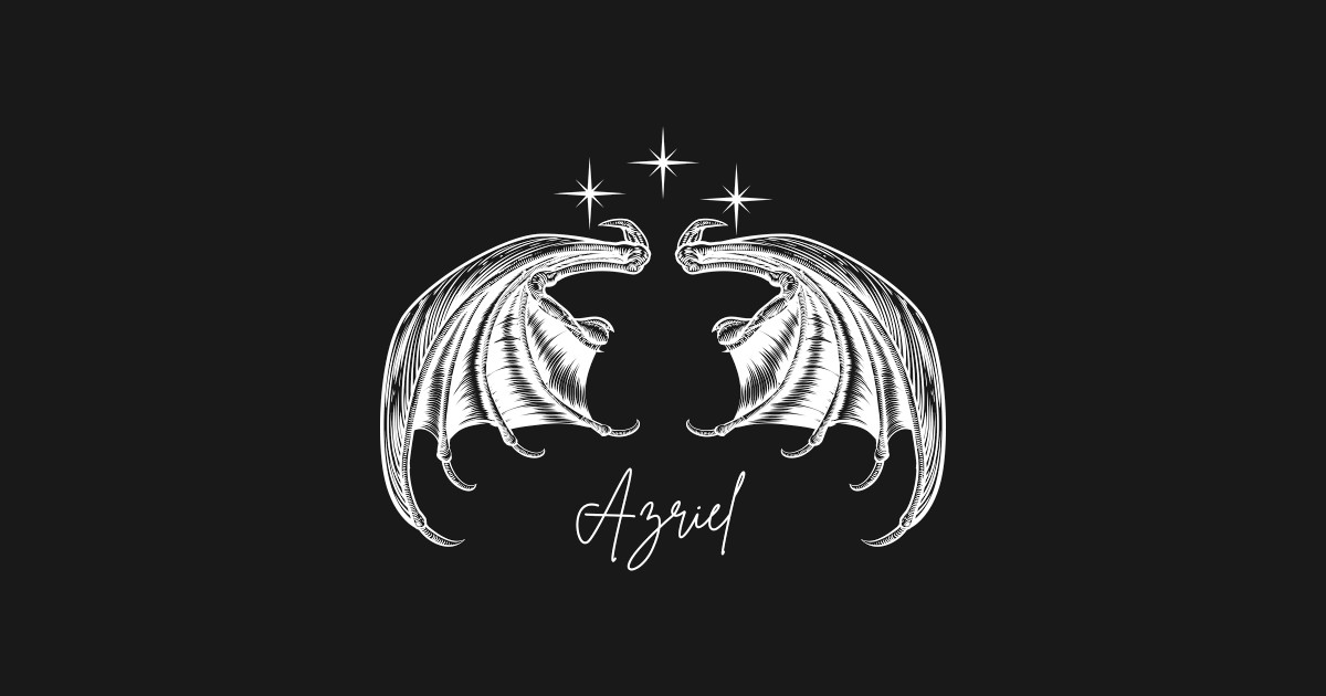 Azriel Wings - Acotar - T-Shirt | TeePublic