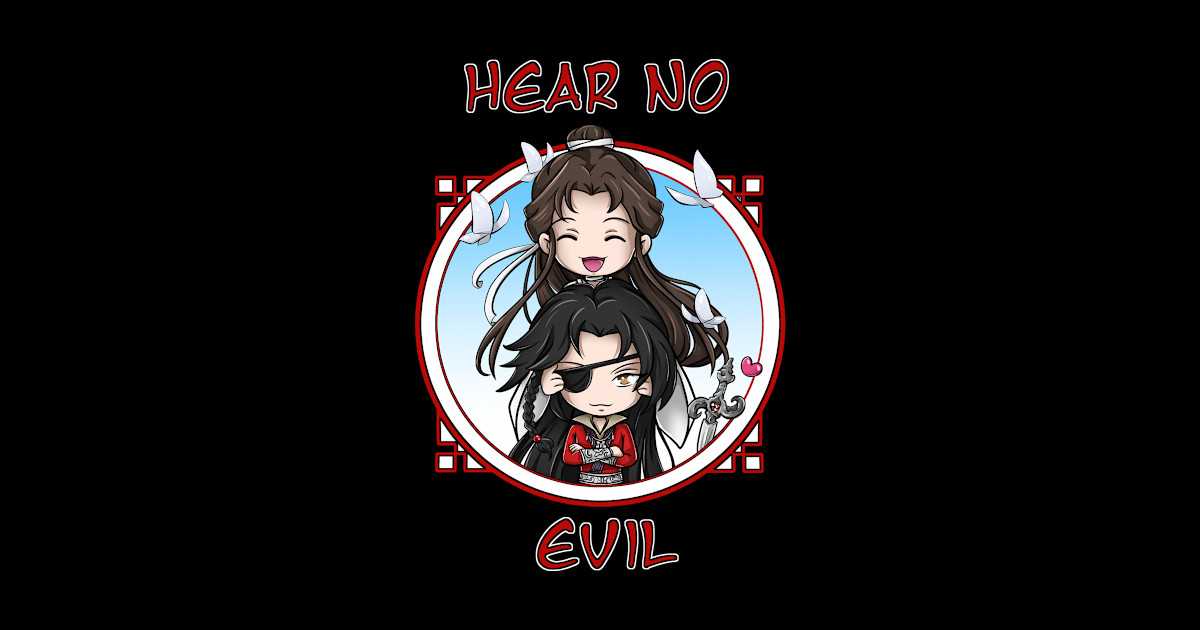 TGCF - Hear No Evil - Hua Cheng, Xie Lian and Eming Chibis - Heaven ...