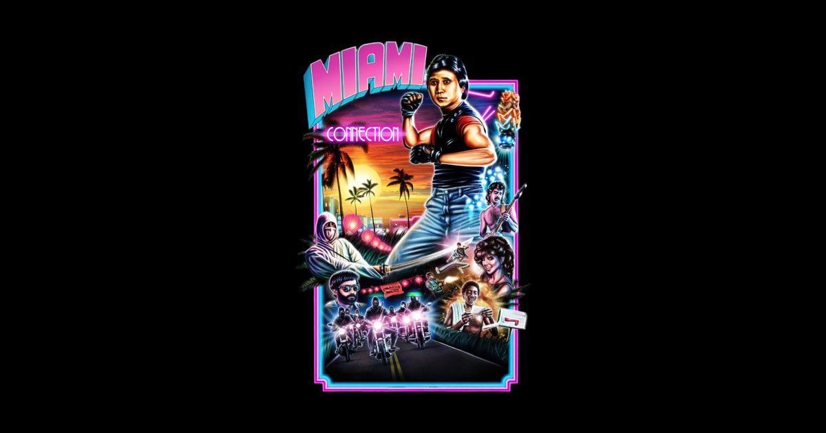 Miami Connection HD - Miami Connection Hd - Sticker | TeePublic