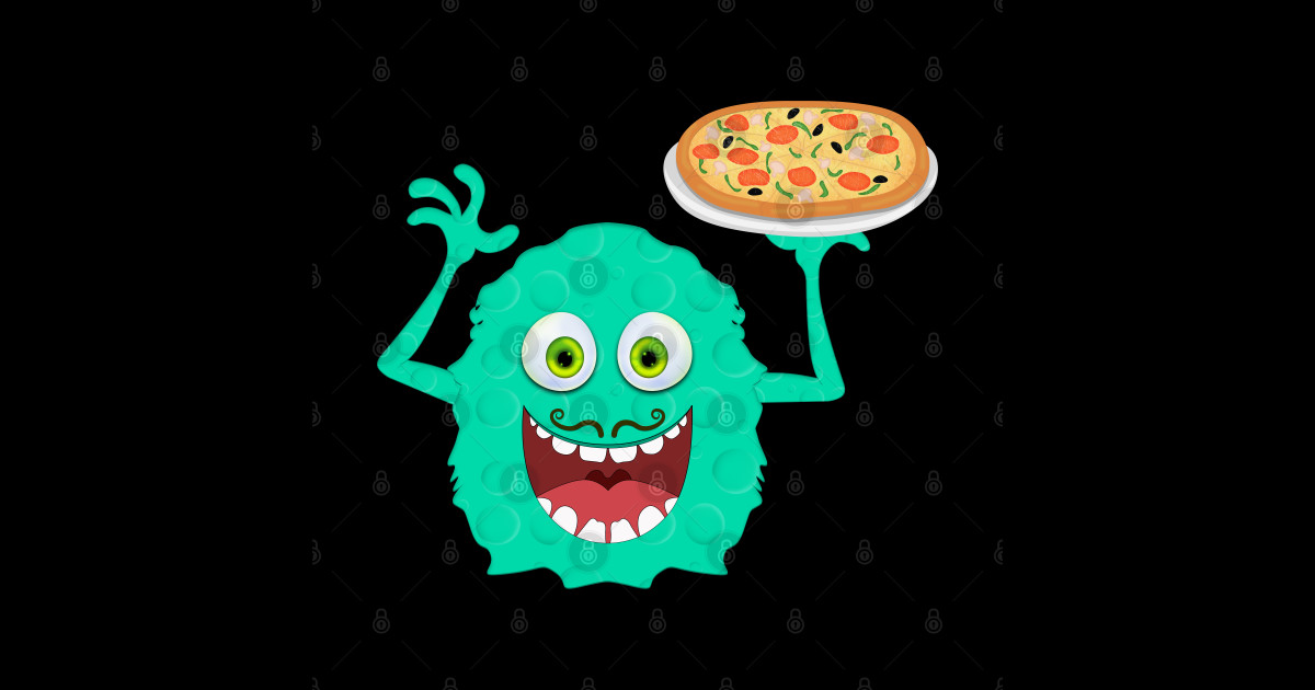 delivery boy - Monster - Sticker | TeePublic