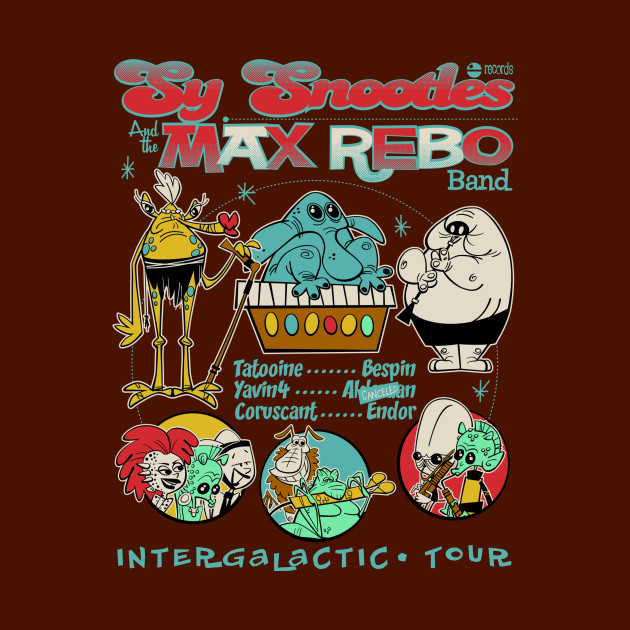 Max Rebo Band - Star Wars - Pin | TeePublic