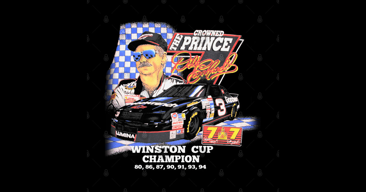 The Prince and The King (Earnhardt & Petty) - Racing - Sticker | TeePublic