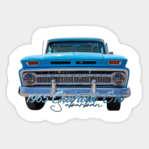 1965 Chevrolet C10 Suburban - 1965 Chevrolet C10 Suburban - Sticker ...