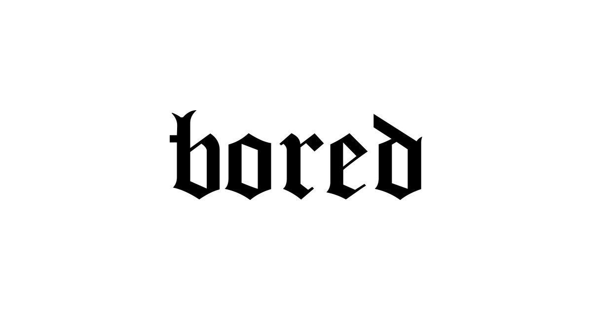 bored - Logo chest (hype, aesthetic) - Bored - T-Shirt | TeePublic