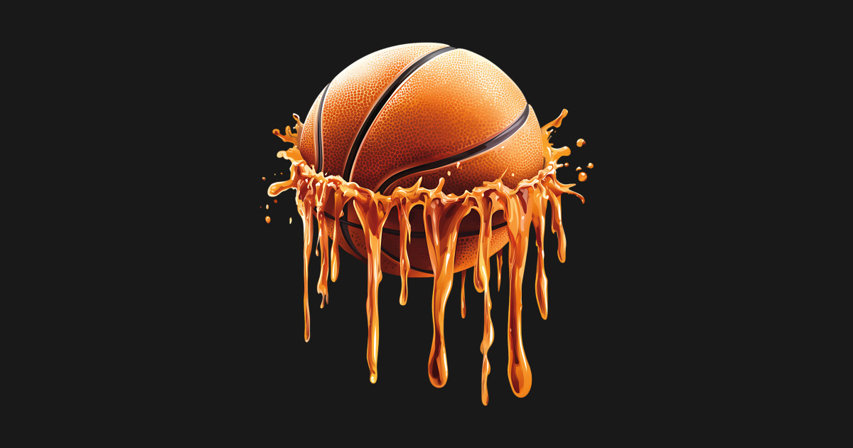 Basketball Drip - Basketball Drip - T-Shirt | TeePublic