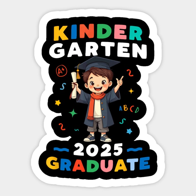 Kindergarten Graduate 2025 Cute Boy Graduation - Kindergarten Graduate ...