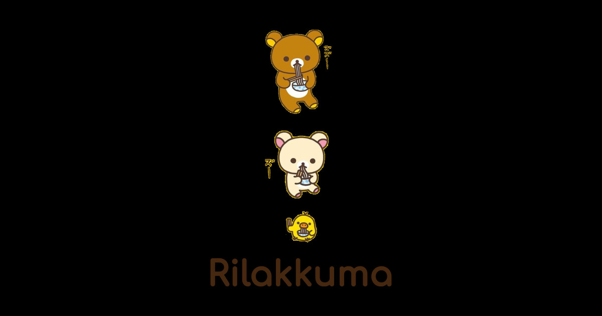 Rilakkuma and friends - Rilakkuma - Sticker | TeePublic
