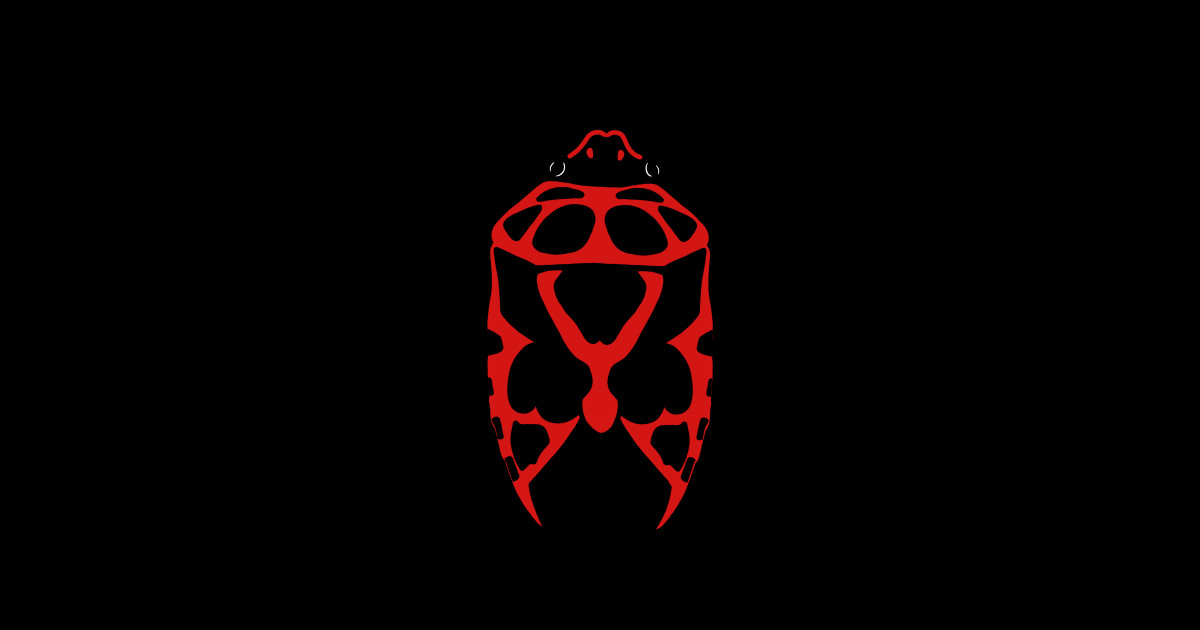 Scarlet Shield Bug - Bug - Sticker | TeePublic