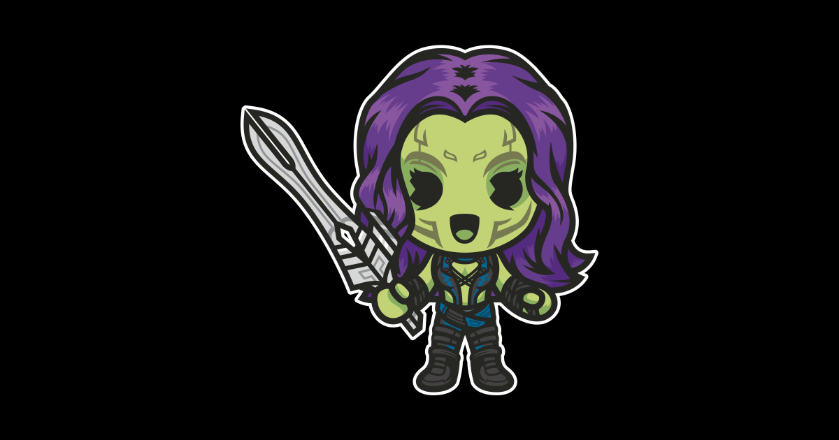 Dangerous Woman In The Universe - Gamora - Sticker | TeePublic
