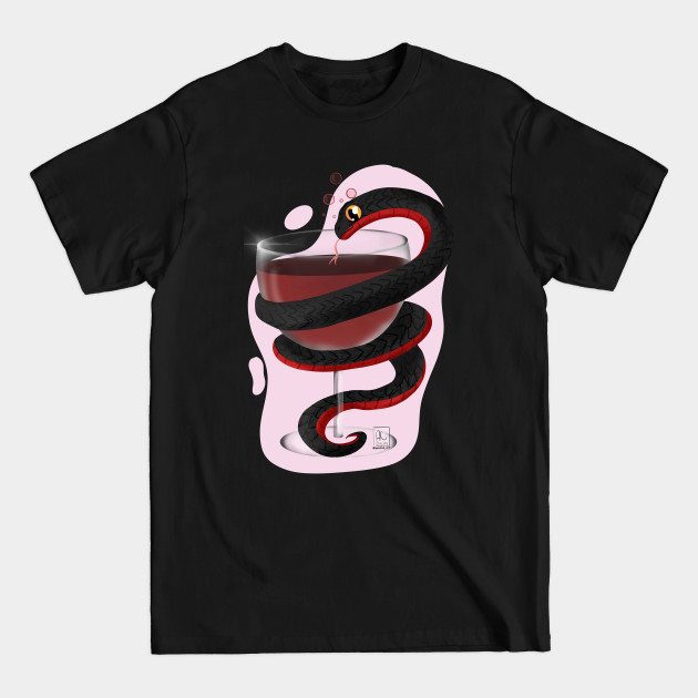 Crowley drinking his wine - Crowley - T-Shirt sold by Ian Barrett | SKU ...