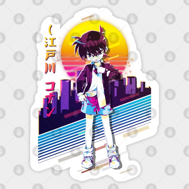 Conan Edogawa - Detective Conan - Sticker | TeePublic