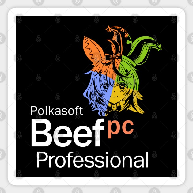 Beef PC Professional - Anime - Sticker | TeePublic