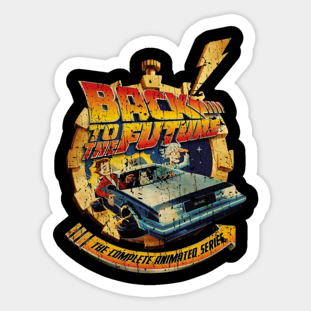 BACK TO THE FUTURE - THE COMPLETE - Back To The Future - Sticker ...