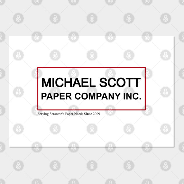 Michael Scott Paper Company - The Office - Posters and Art Prints ...
