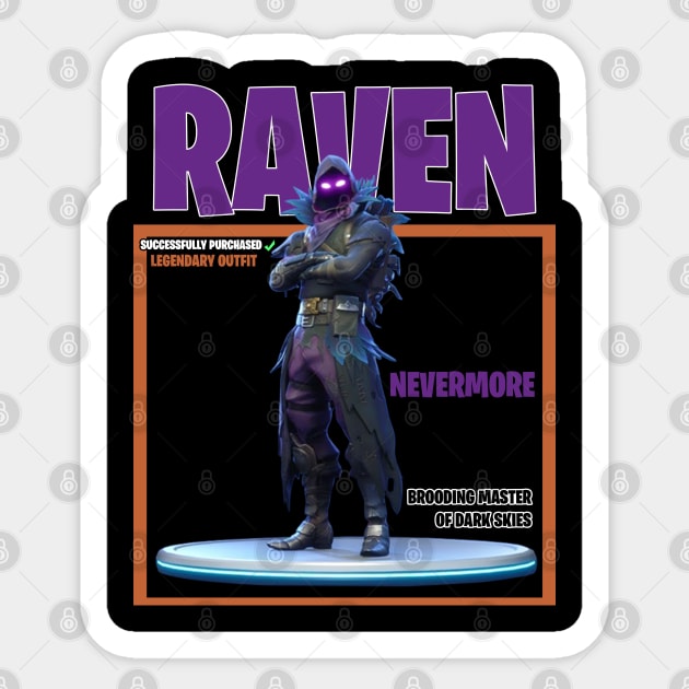 raven - Raven - Sticker | TeePublic